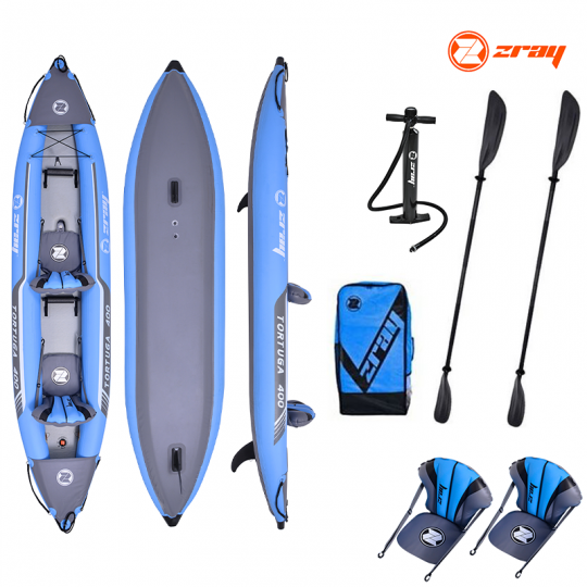 Kayak gonflable ZRAY TORTUGA 2 personnes Dropstitch