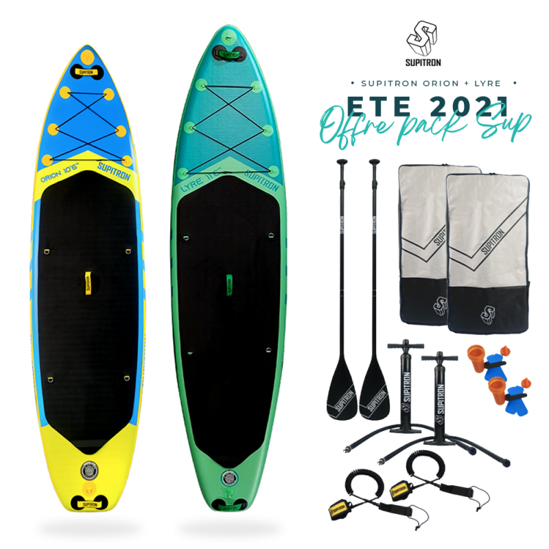 PACK DUO Stand Up Padle à prix canon