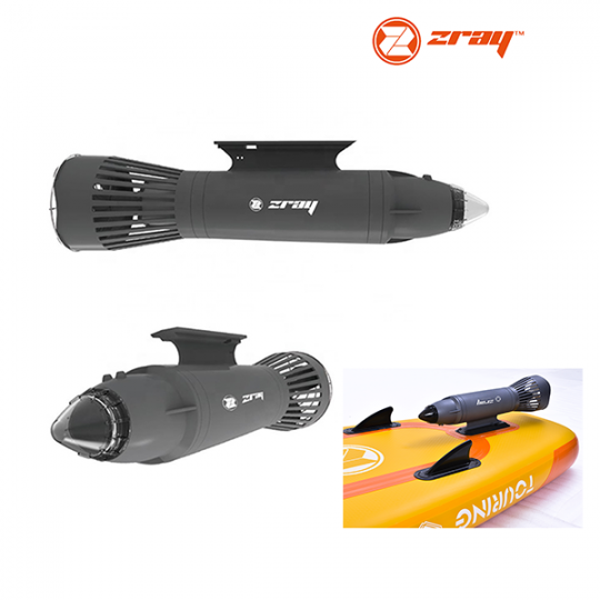 Aquajet Zray - Aileron électrique pour SUP et kayak - Hélice pour paddle - Moteur propulseur ...