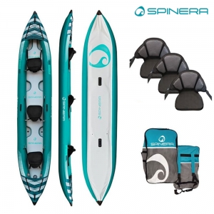 Kayak gonflable HYBRIS 500 - 3 places - Spinera